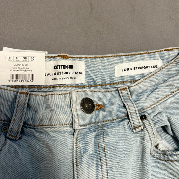 Cotton On | Jeans | Curve Carpenter Jean Barlee Blue | Poshmark